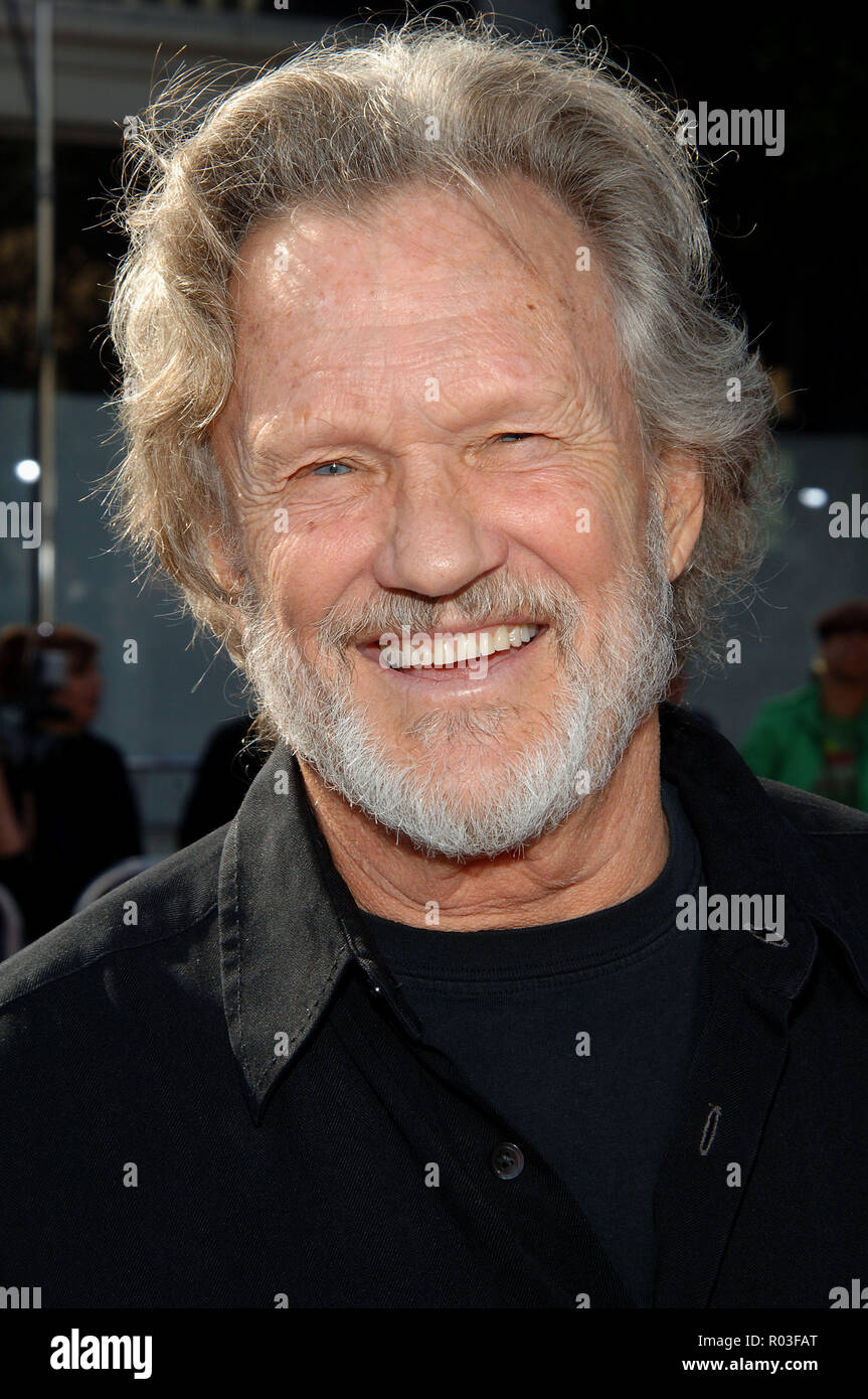 Kris Kriostofferson arriving at the DREAMER Premiere at the Westwood ...
