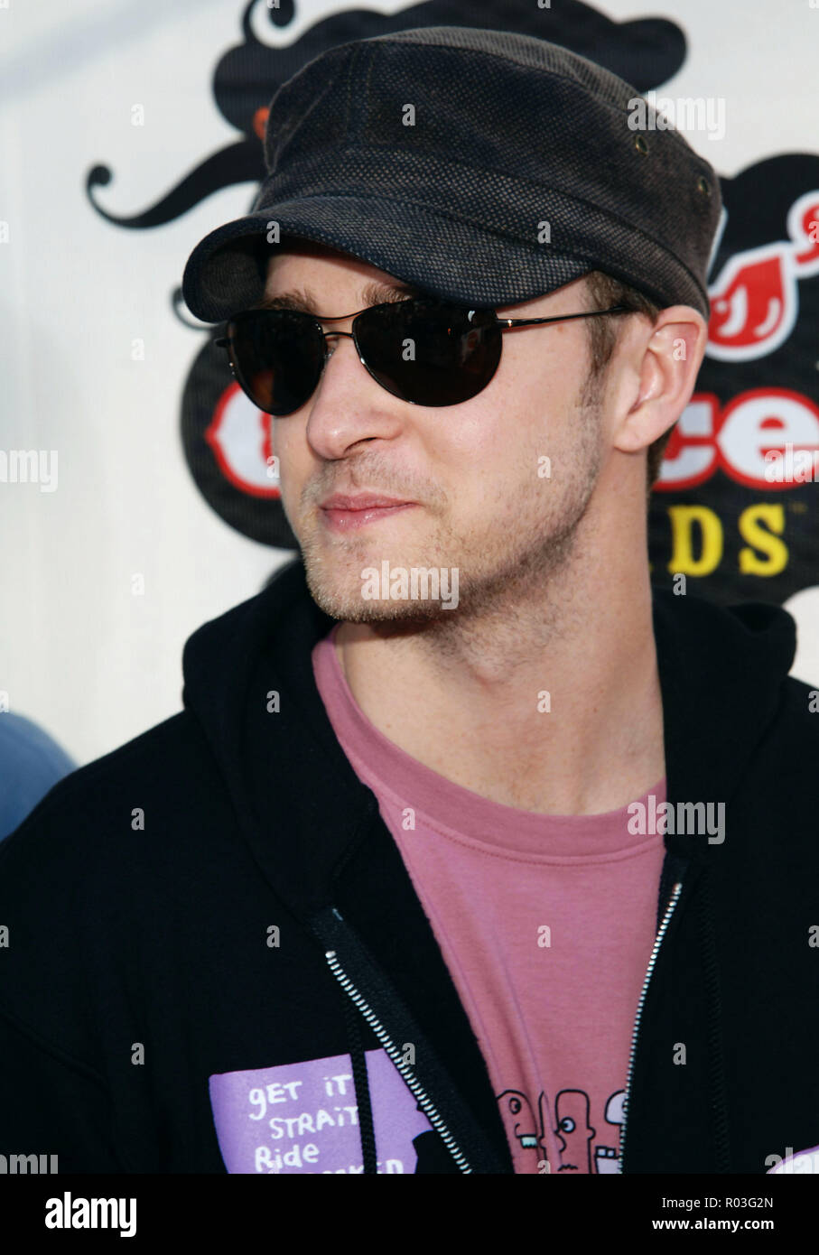 Justin Timberlake arriving at the 18th Nickelodeon Awards Annual Kids ...