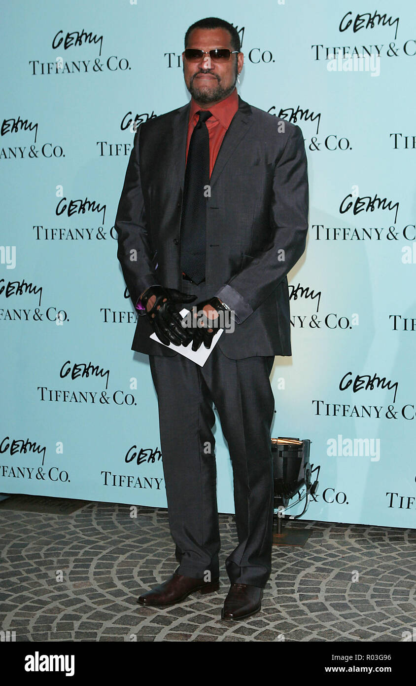 Lawrence Fishburn arriving at Launch of Frank Gehry's Premier ...