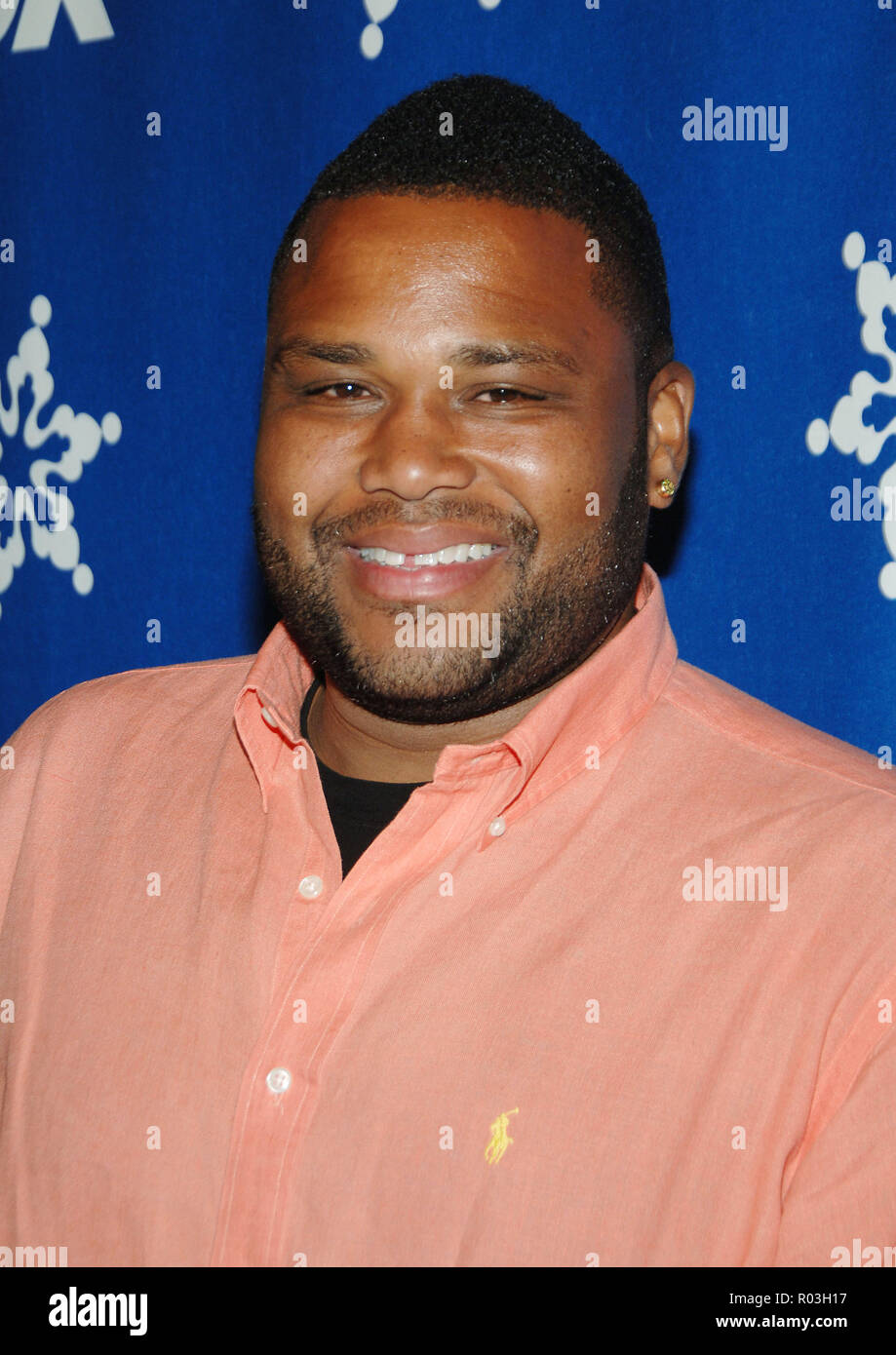 Anthony Anderson arriving at the FOX tca Winter Party at the Sorriso ...