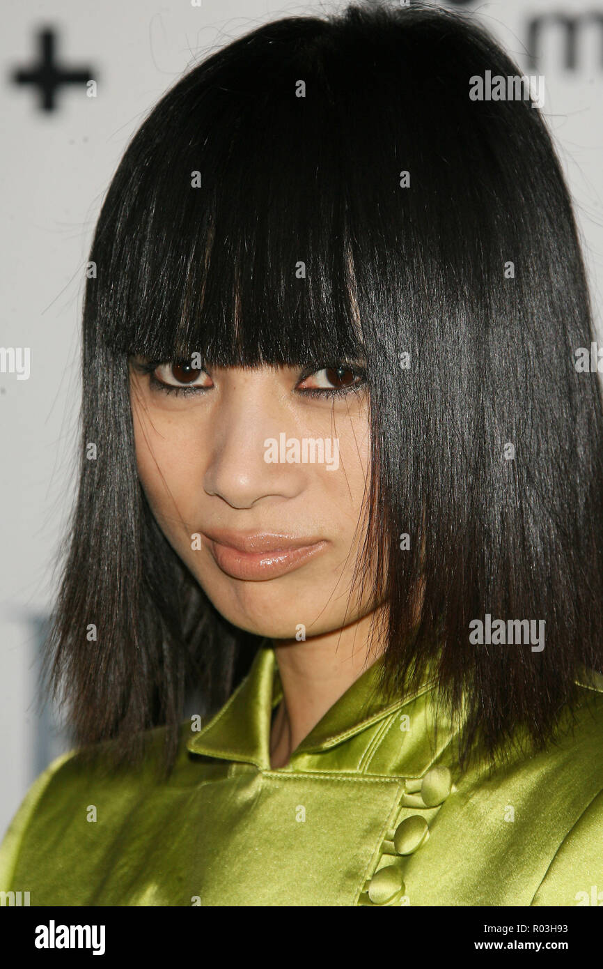 Bai Ling arriving at THE TRIPPER Premiere at the Hollywood Cemetary in ...