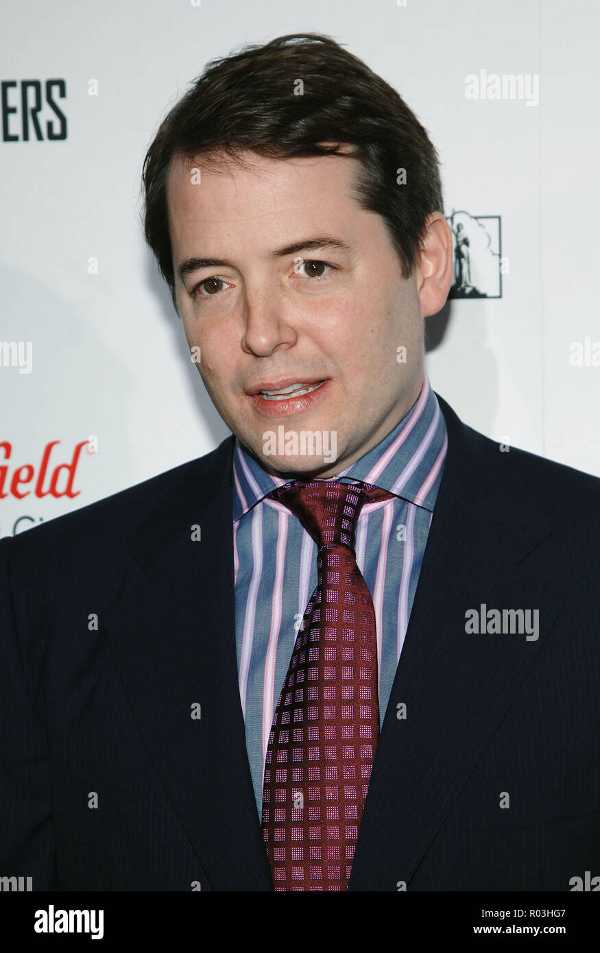 Matthew Broderick arriving at THE PRODUCERS Premiere at theWestfield ...