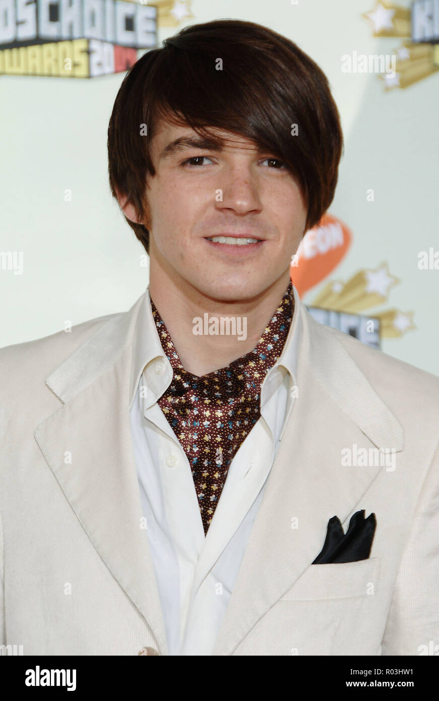 Drake Bell arriving at the Nickelodeon's 20th Annual Kids' Choice ...