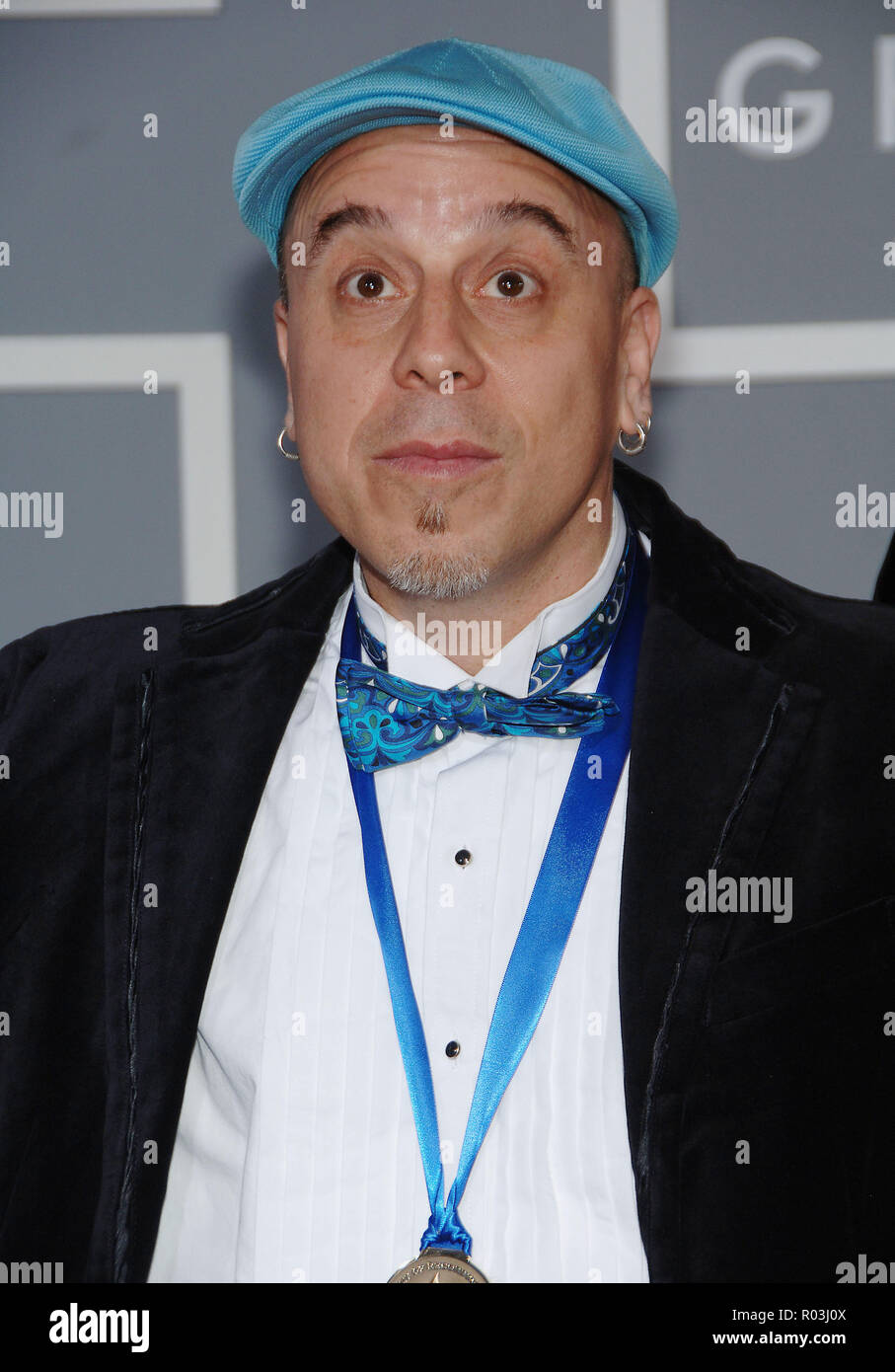 Steven Bernstein & Karen Close arriving at the 49th Annual Grammy's at ...