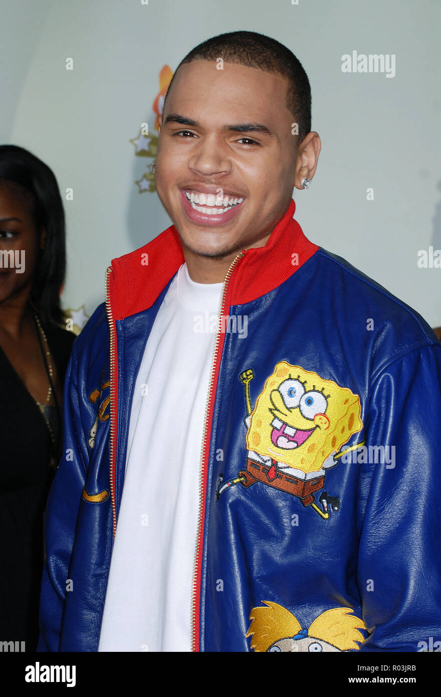 Chris Brown arriving at the Nickelodeon's 20th Annual Kids' Choice ...