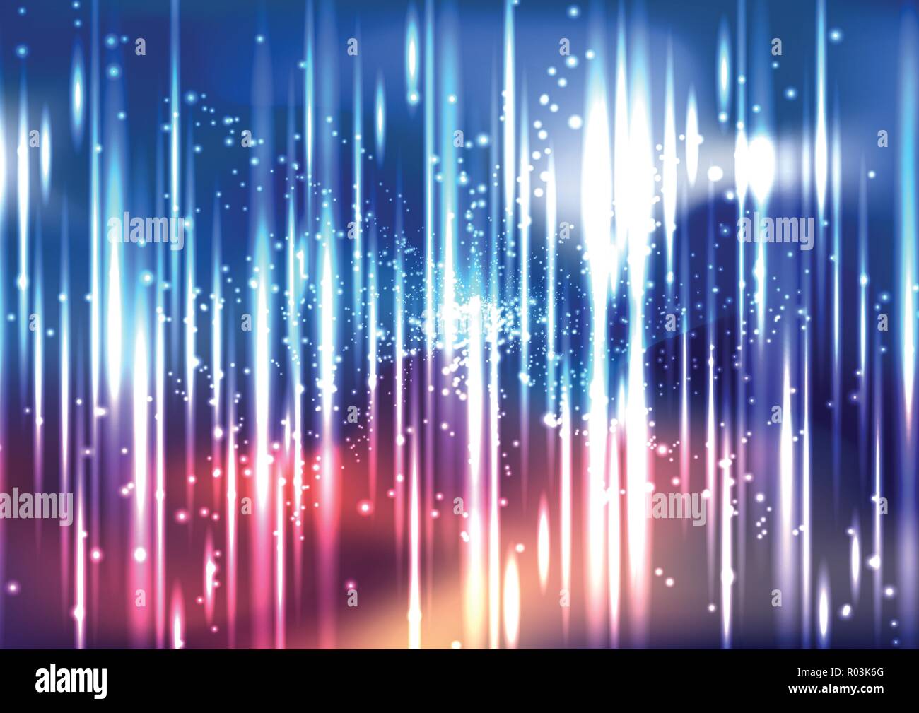 vector abstract colorful space light effect background design Stock ...