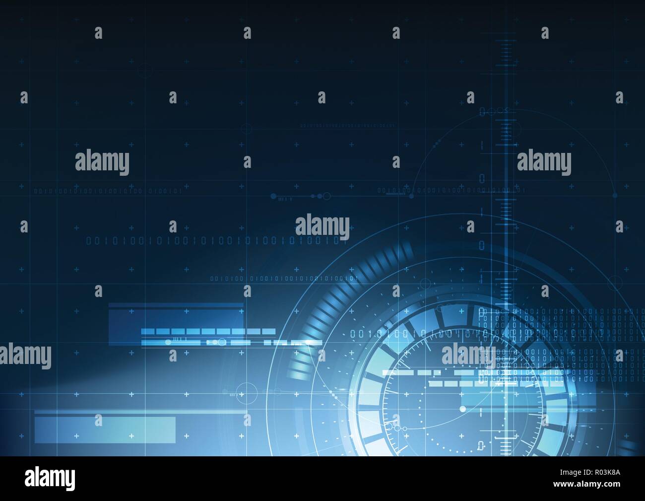 Digital security interface Stock Vector Images - Alamy