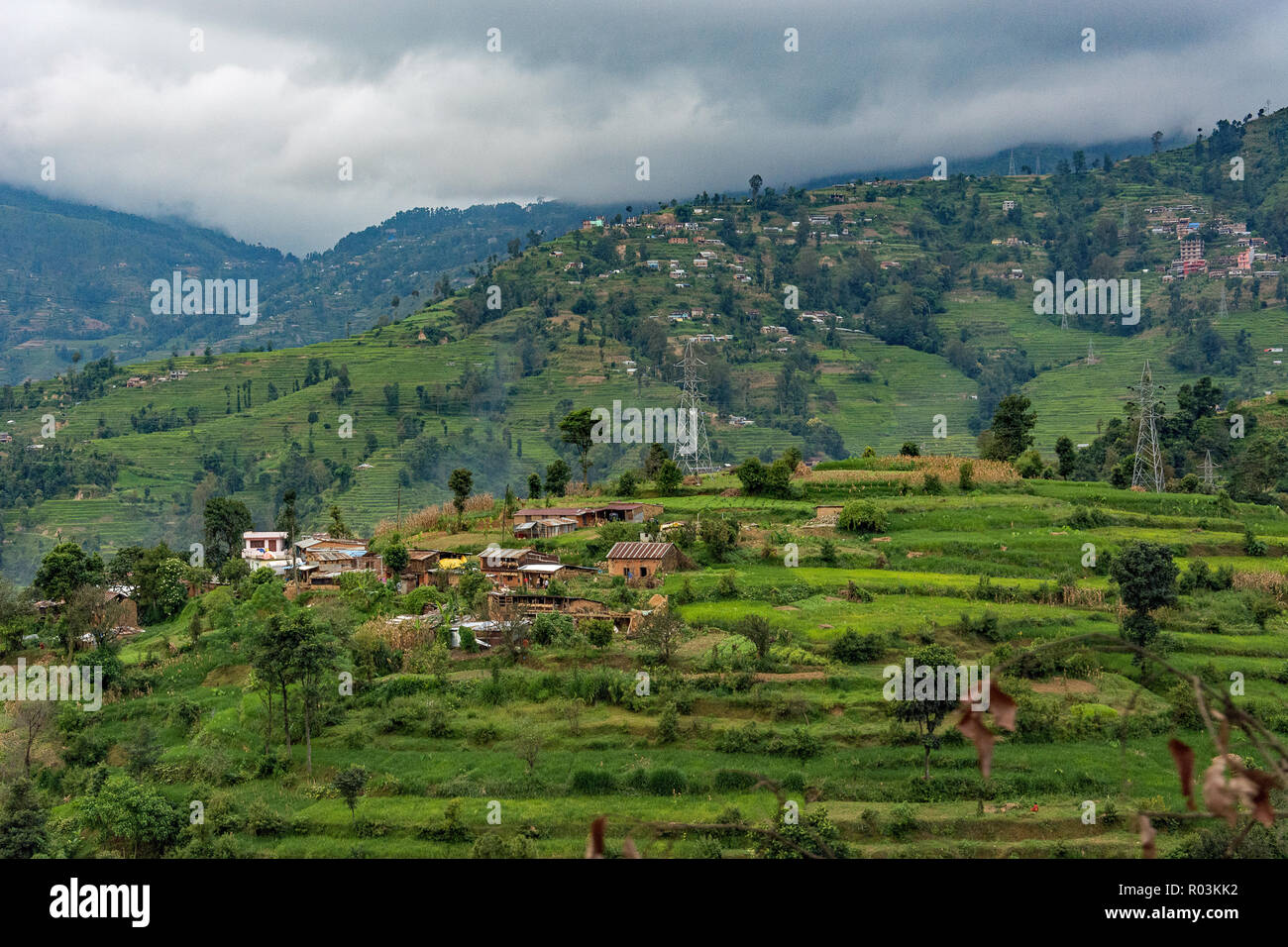Nepal kathmandu landscape hi-res stock photography and images - Alamy