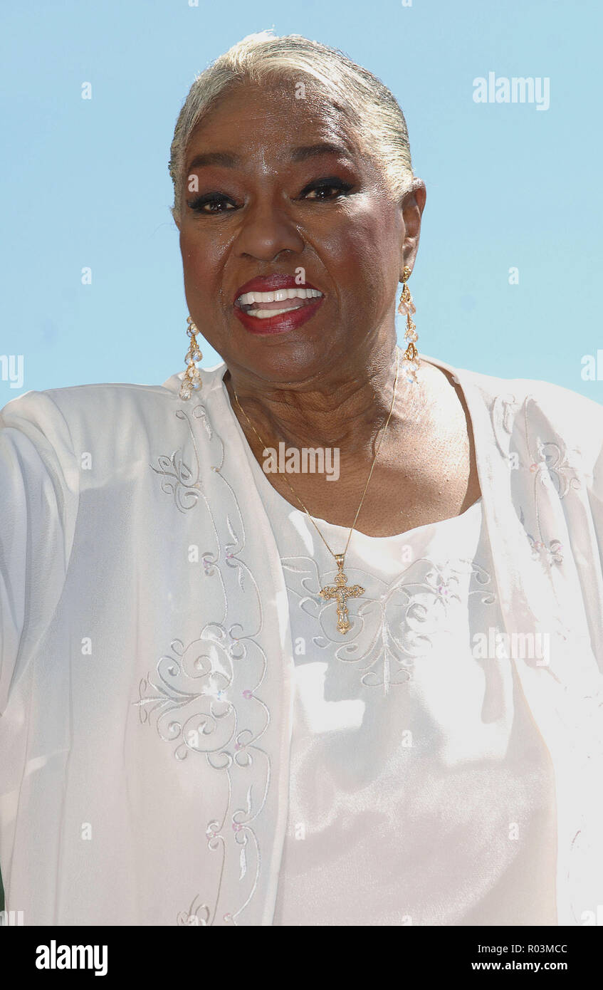Linda Hopkins honored with a star on the Hollywood Walk of Fame in Los ...
