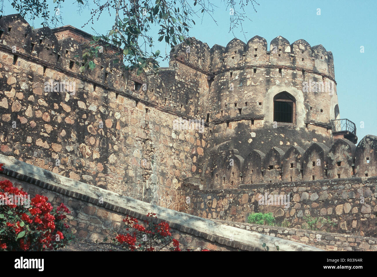 Bastion and gallery at Jhansi Fort, Jhansi, Uttar Pradesh, India, Asia ...