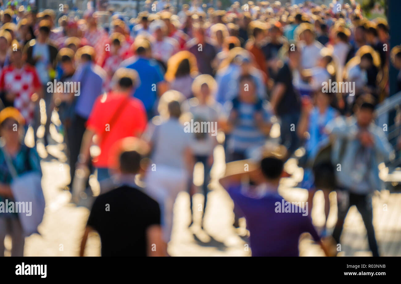 Crowd of people on the street Stock Photo - Alamy