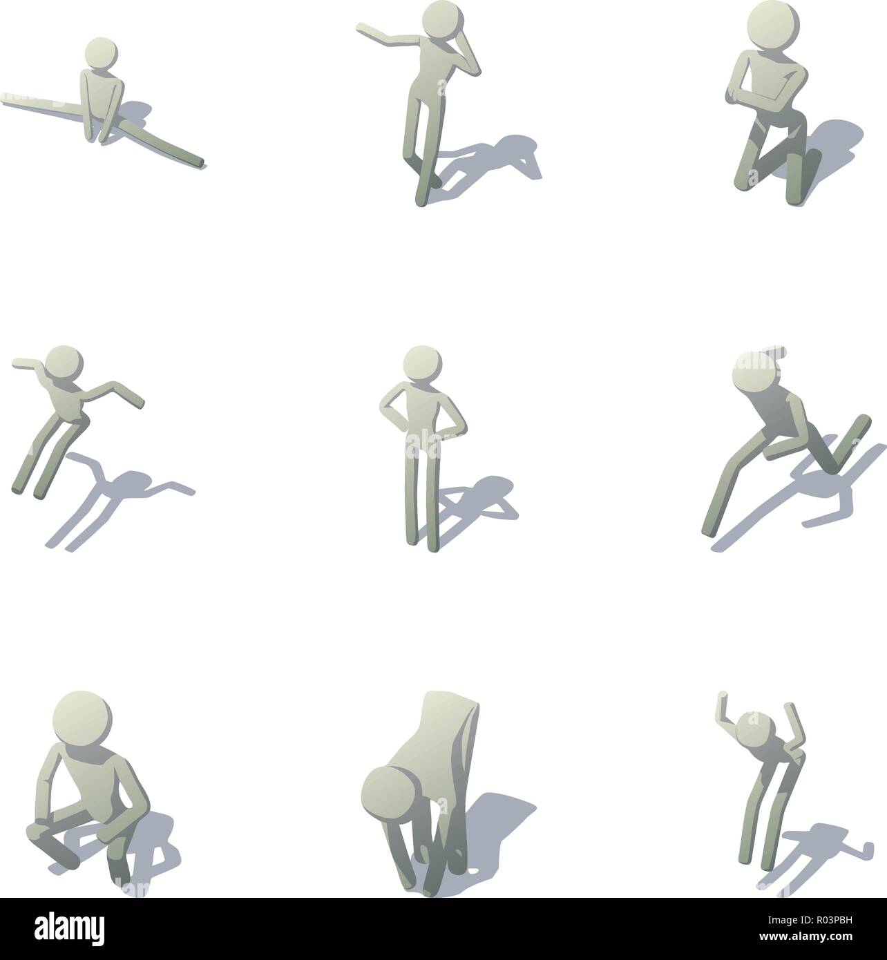 Muscle animation Stock Vector Images - Alamy