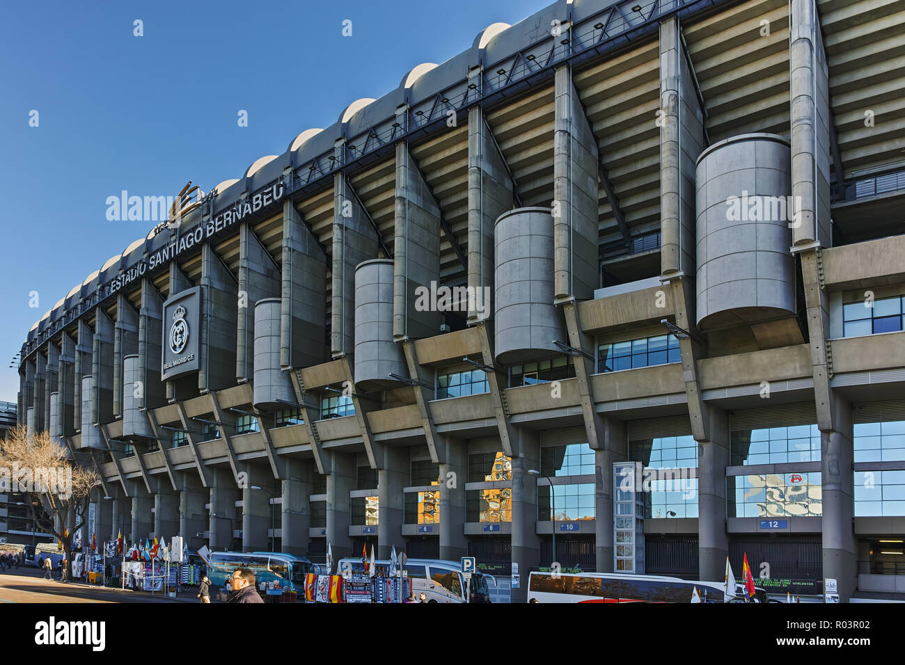 Old santiago bernabeu stadium hi-res stock photography and images - Alamy