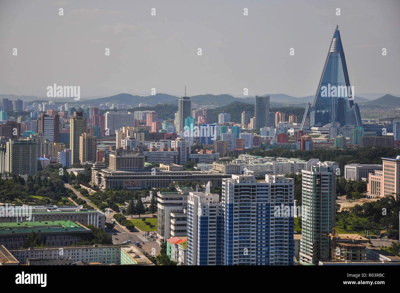 Pyongyang city skyline hi-res stock photography and images - Alamy