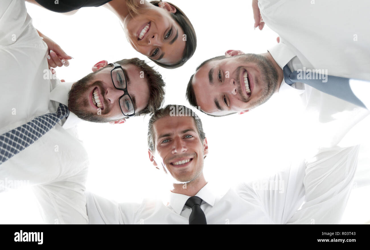 closeup.bottom view.successful business people Stock Photo - Alamy