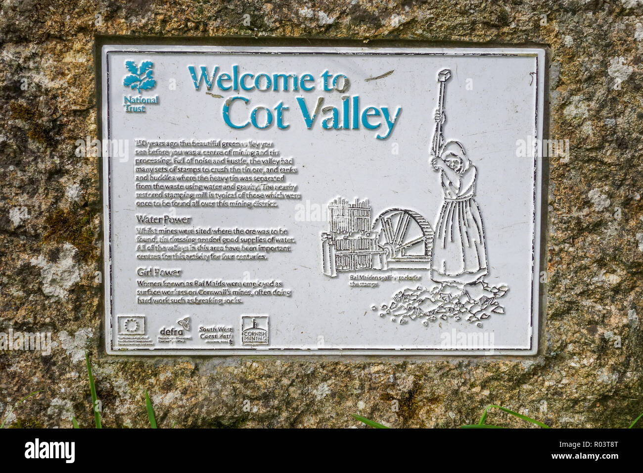 Welcome to cornwall sign hi-res stock photography and images - Alamy