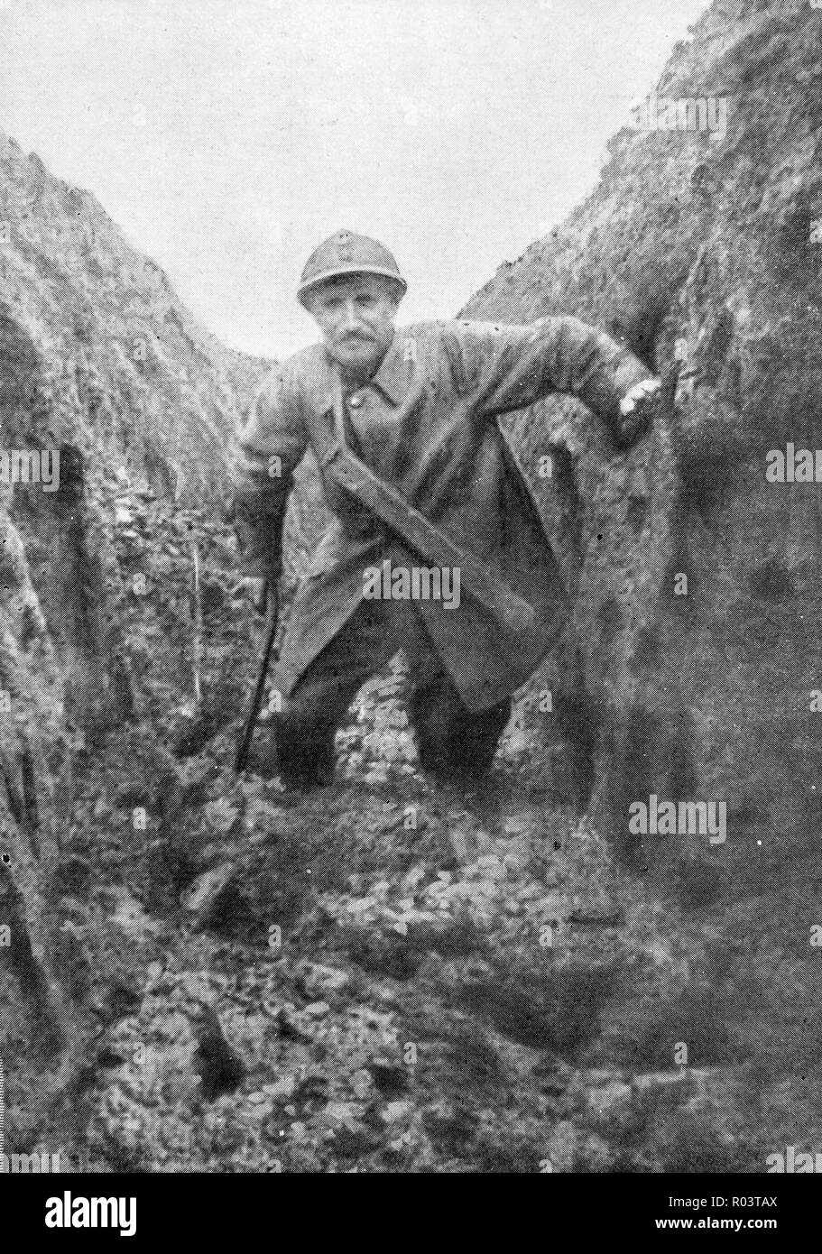First world war trenches history historical archive archival hi-res ...