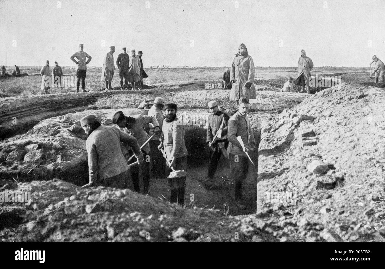 Ancient Trenches First World War High Resolution Stock Photography and ...
