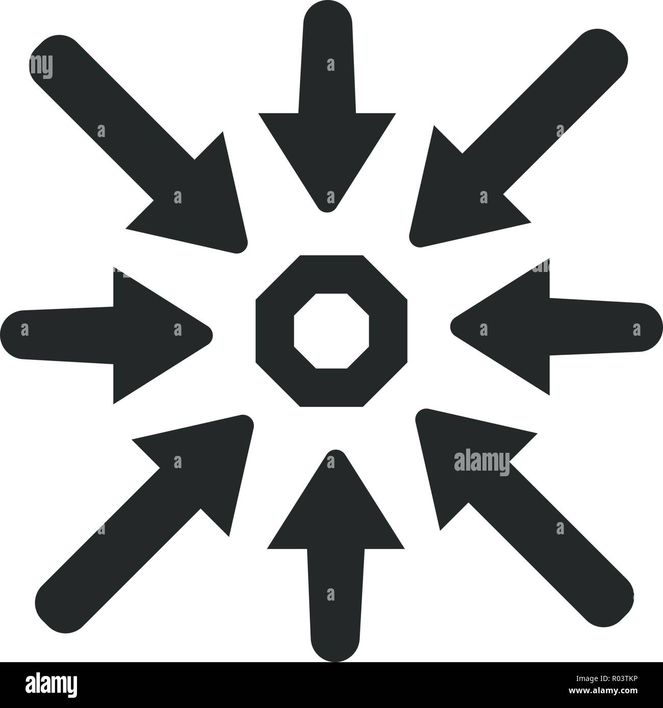 Specific Icon Showing Choice - Specific keywords Idea Stock Vector ...