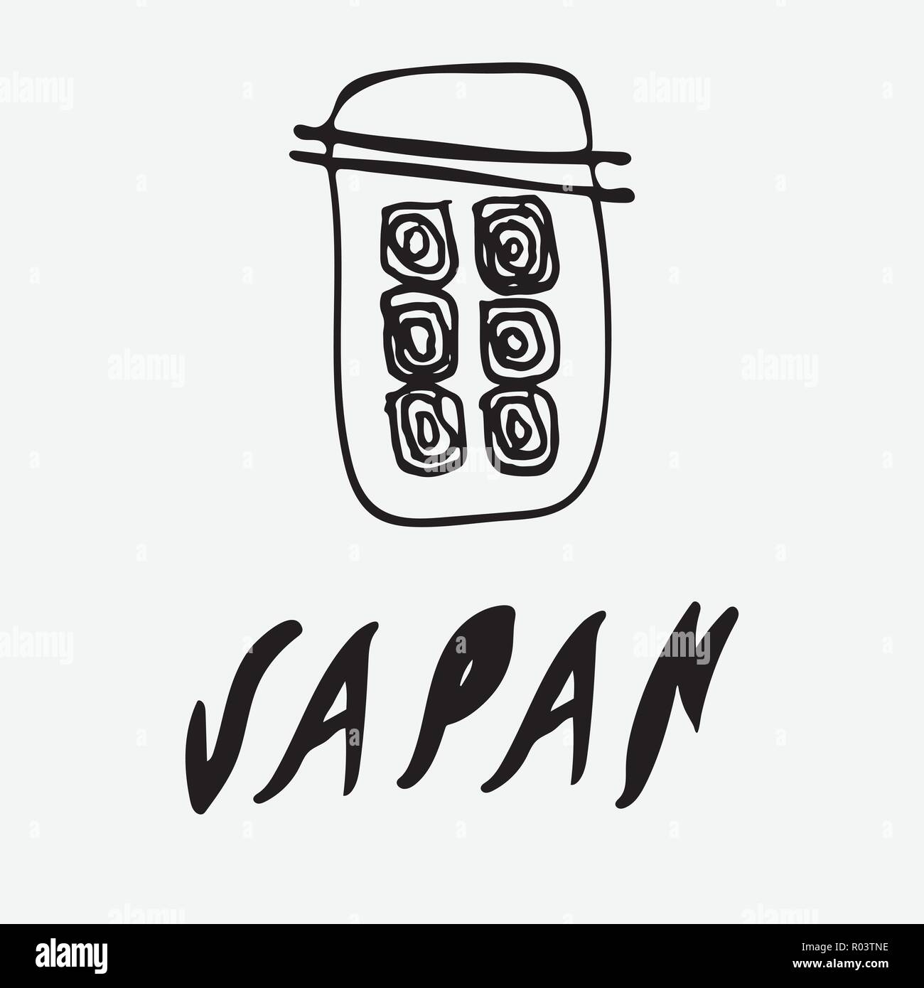 Design heritage tokyo Stock Vector Images - Alamy