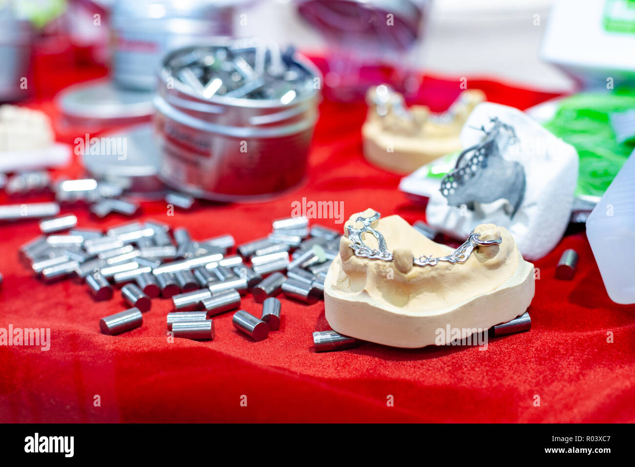 Dental orthodontic tools. Multi-colored device for making a molded ...