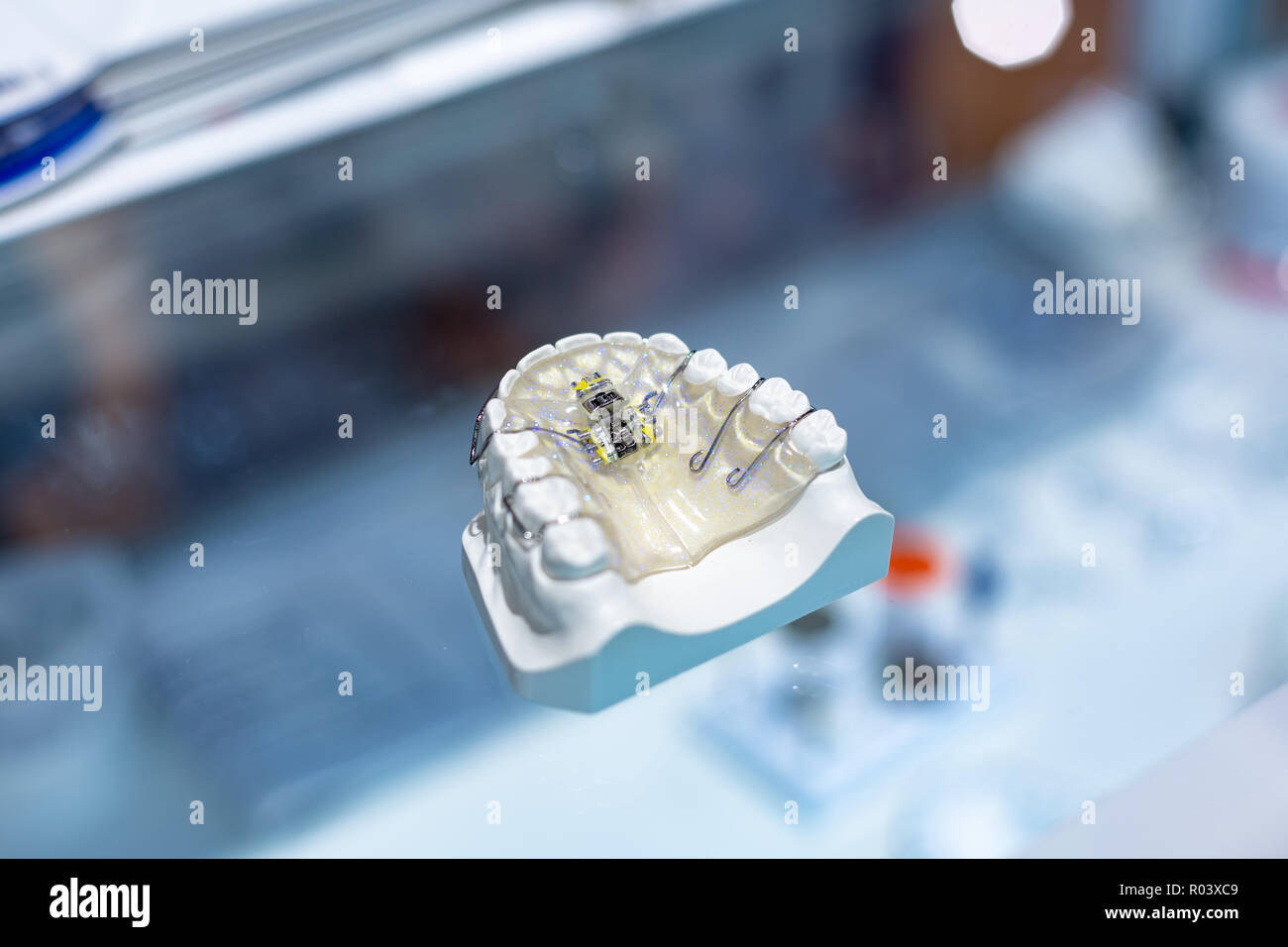 Dental orthodontic tools. Multi-colored device for making a molded ...