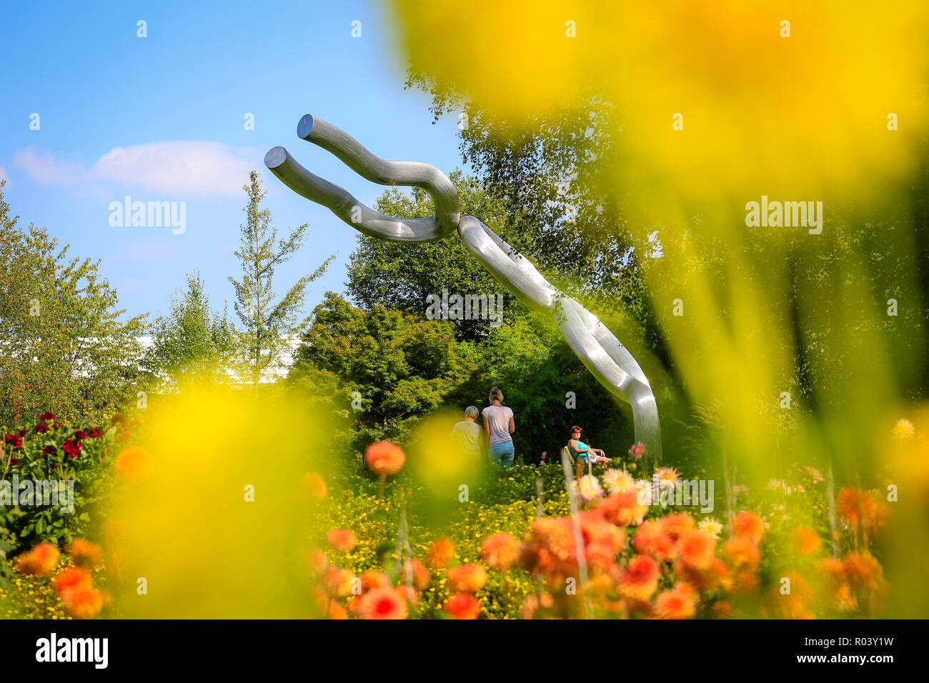 Essen, Germany, Ruhr Area, Grugapark Stock Photo - Alamy