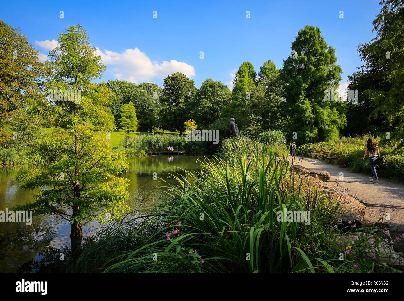 Essen, Germany, Ruhr Area, Grugapark Stock Photo - Alamy