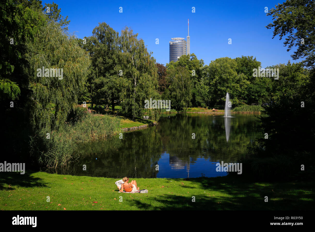 Essen, Germany, Ruhr area, Stadtgarten Stock Photo - Alamy