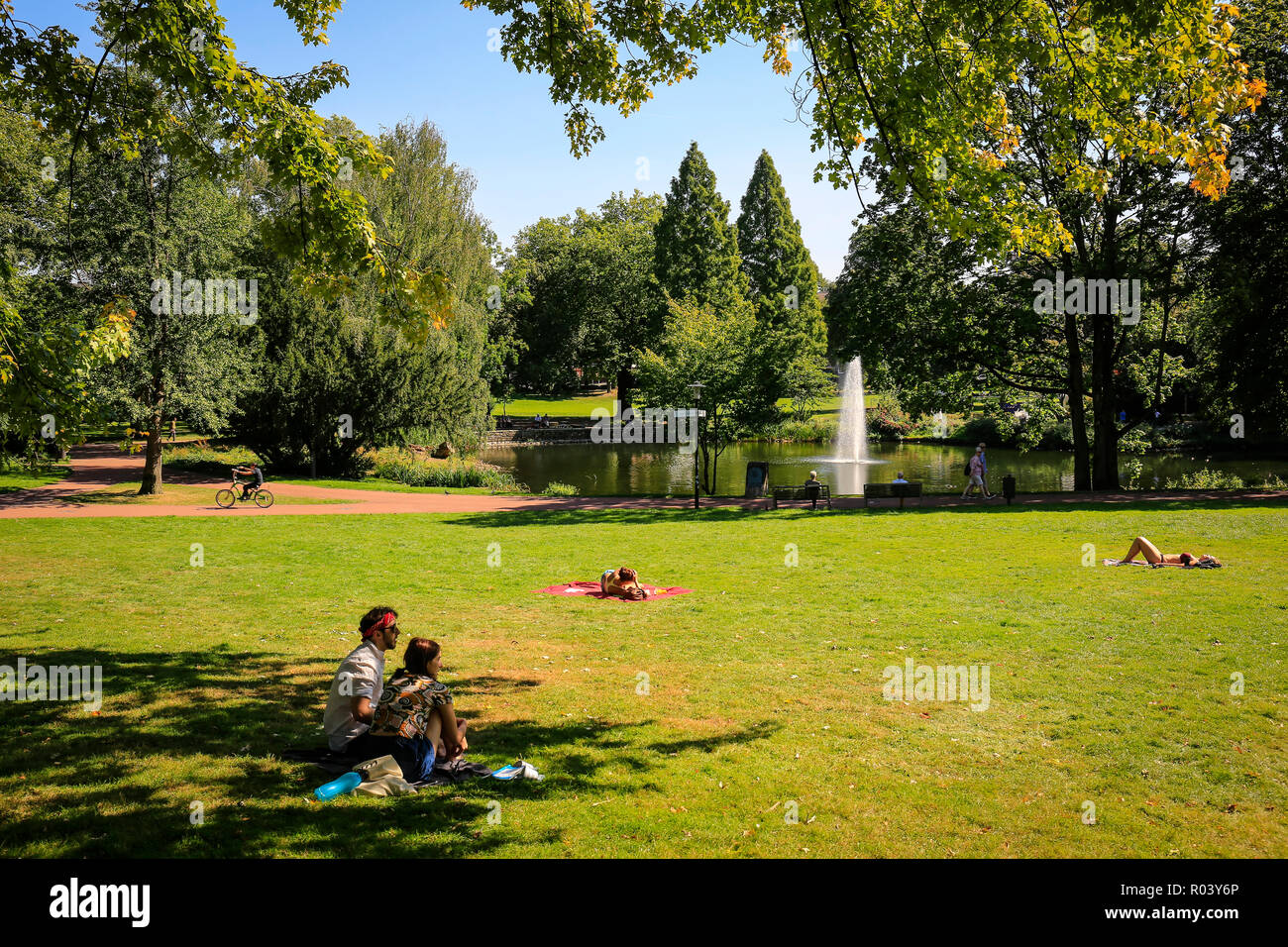 Essen, Germany, Ruhr area, Stadtgarten Stock Photo - Alamy