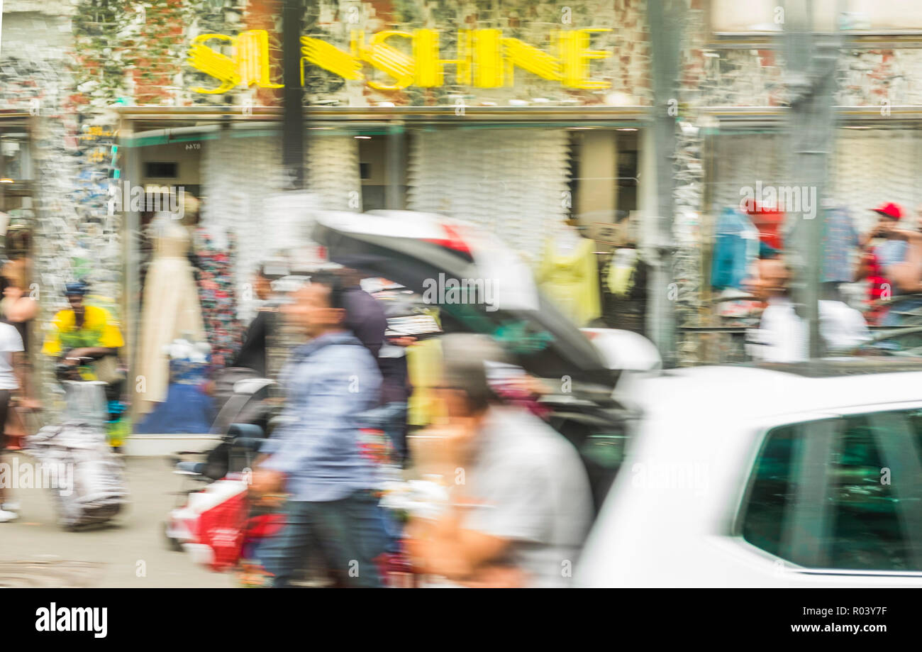 Motion blur city scene hi-res stock photography and images - Alamy