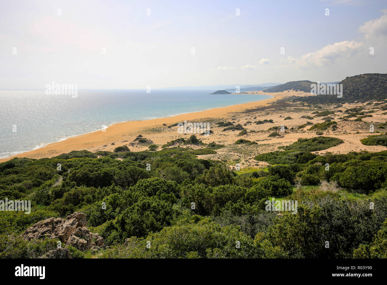 Cyprus peninsula dipkarpaz coast beach hi-res stock photography and ...