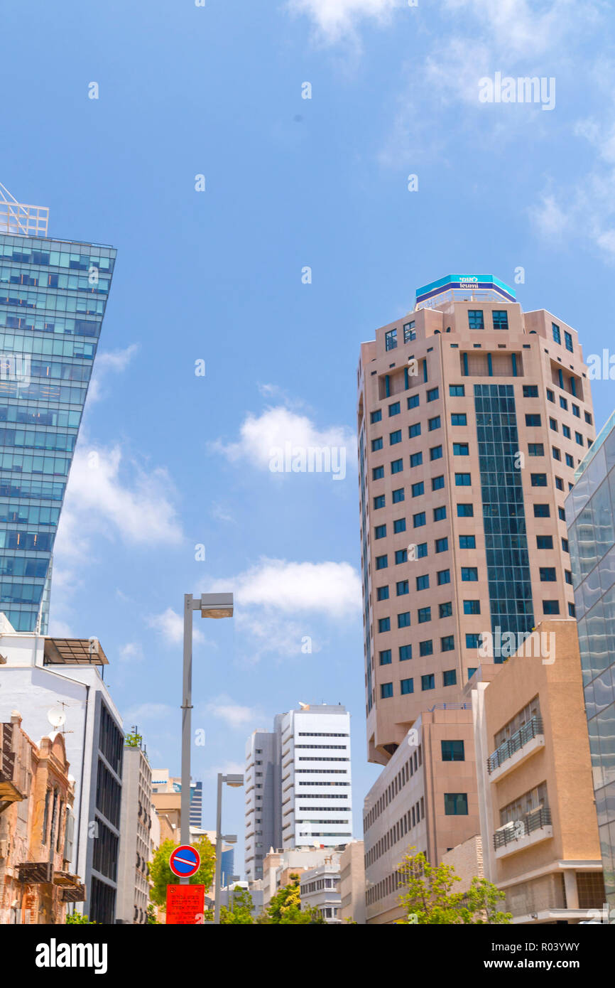 Tel Aviv-Yafo, Israel - June 6, 2018: Generic architecture and ...