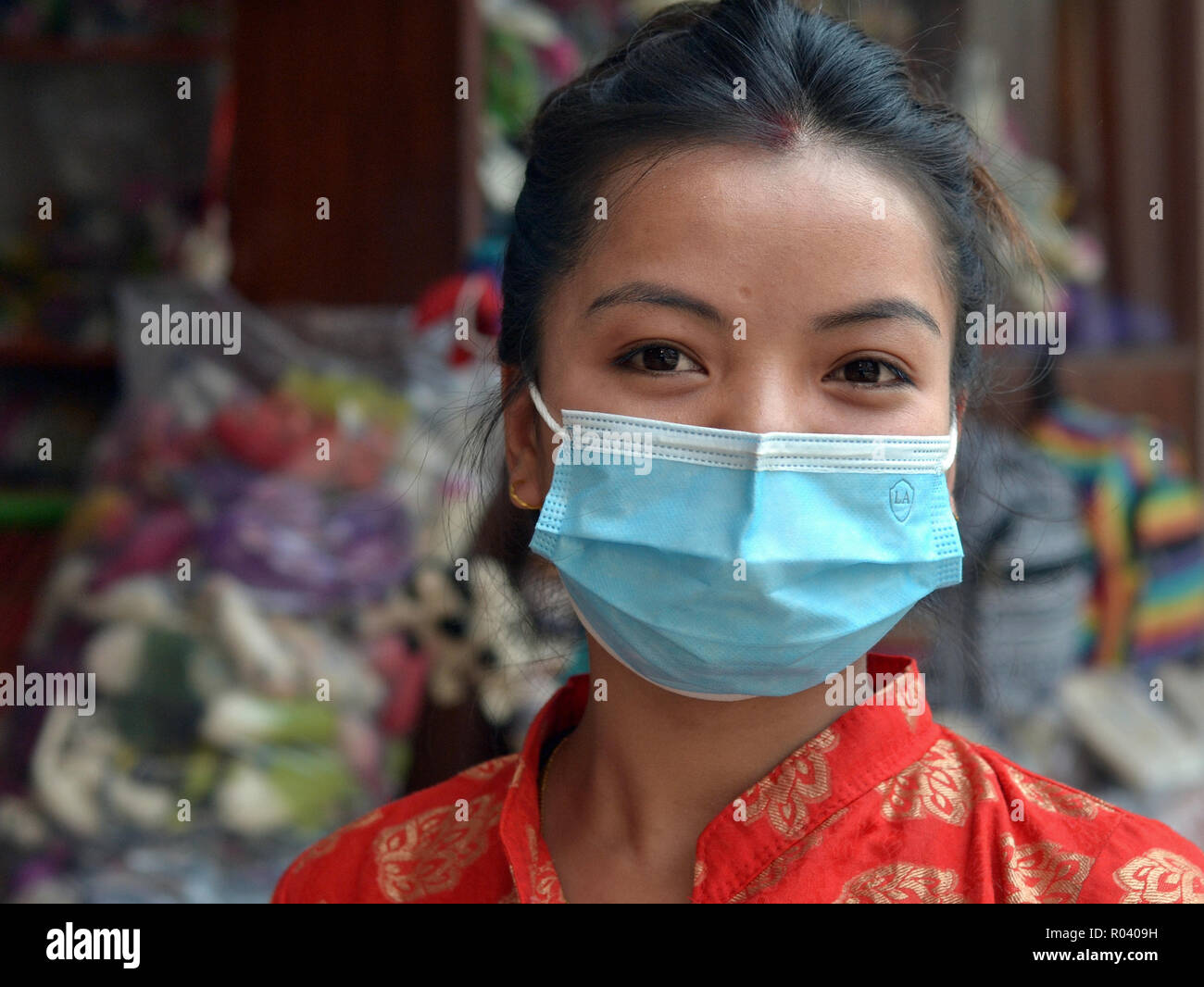 Beautiful nepali girl kathmandu nepal hi-res stock photography and ...