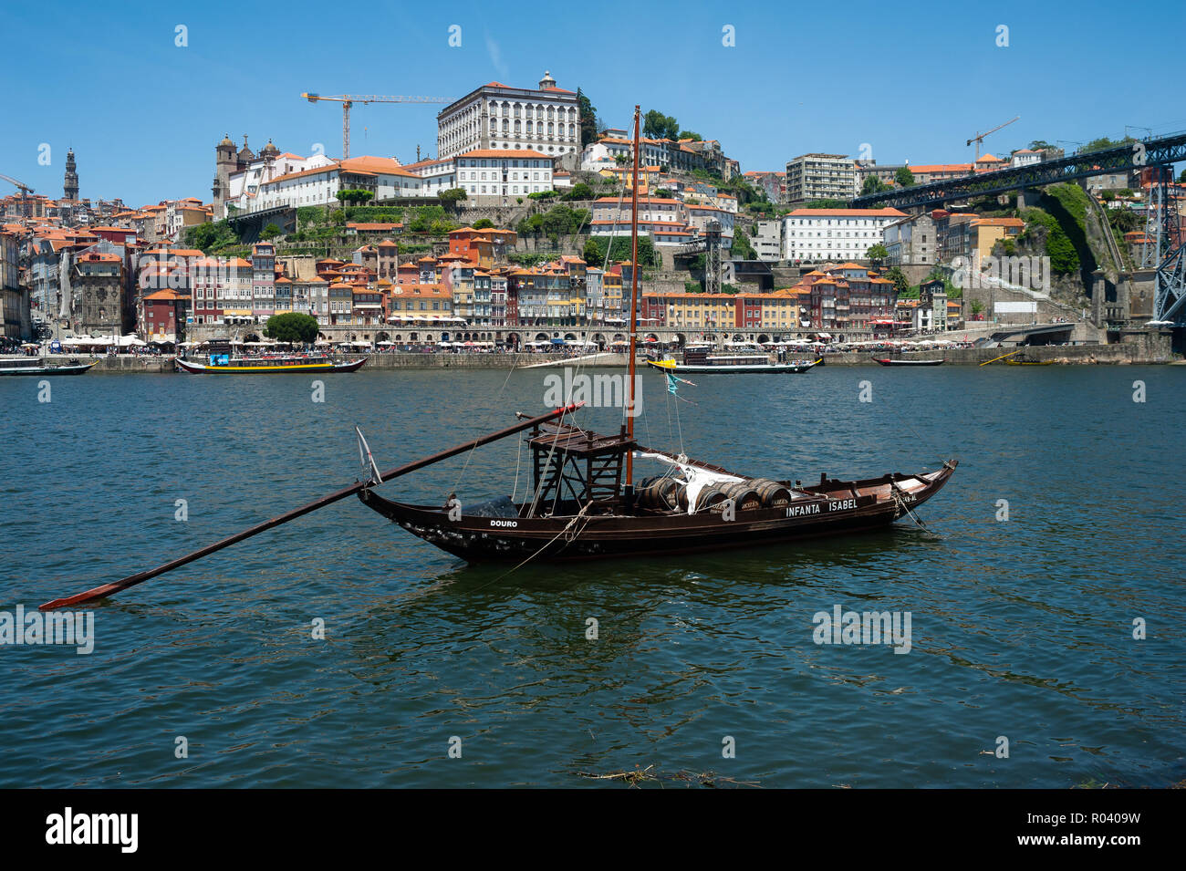Porto, Portugal, cityscape of Porto with river Stock Photo - Alamy