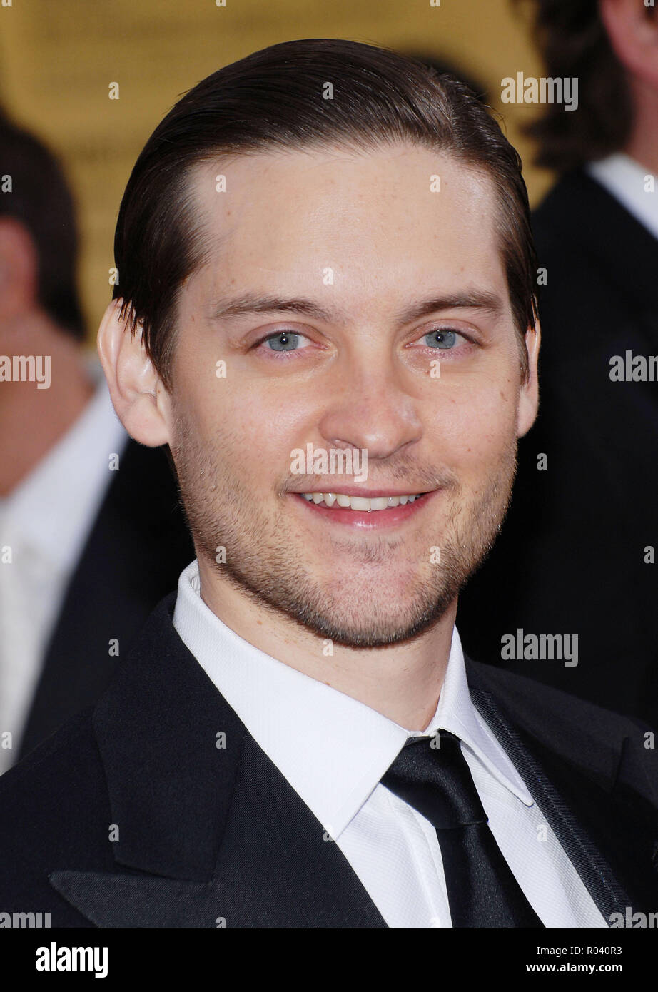 Oscars tobey maguire hi-res stock photography and images - Alamy