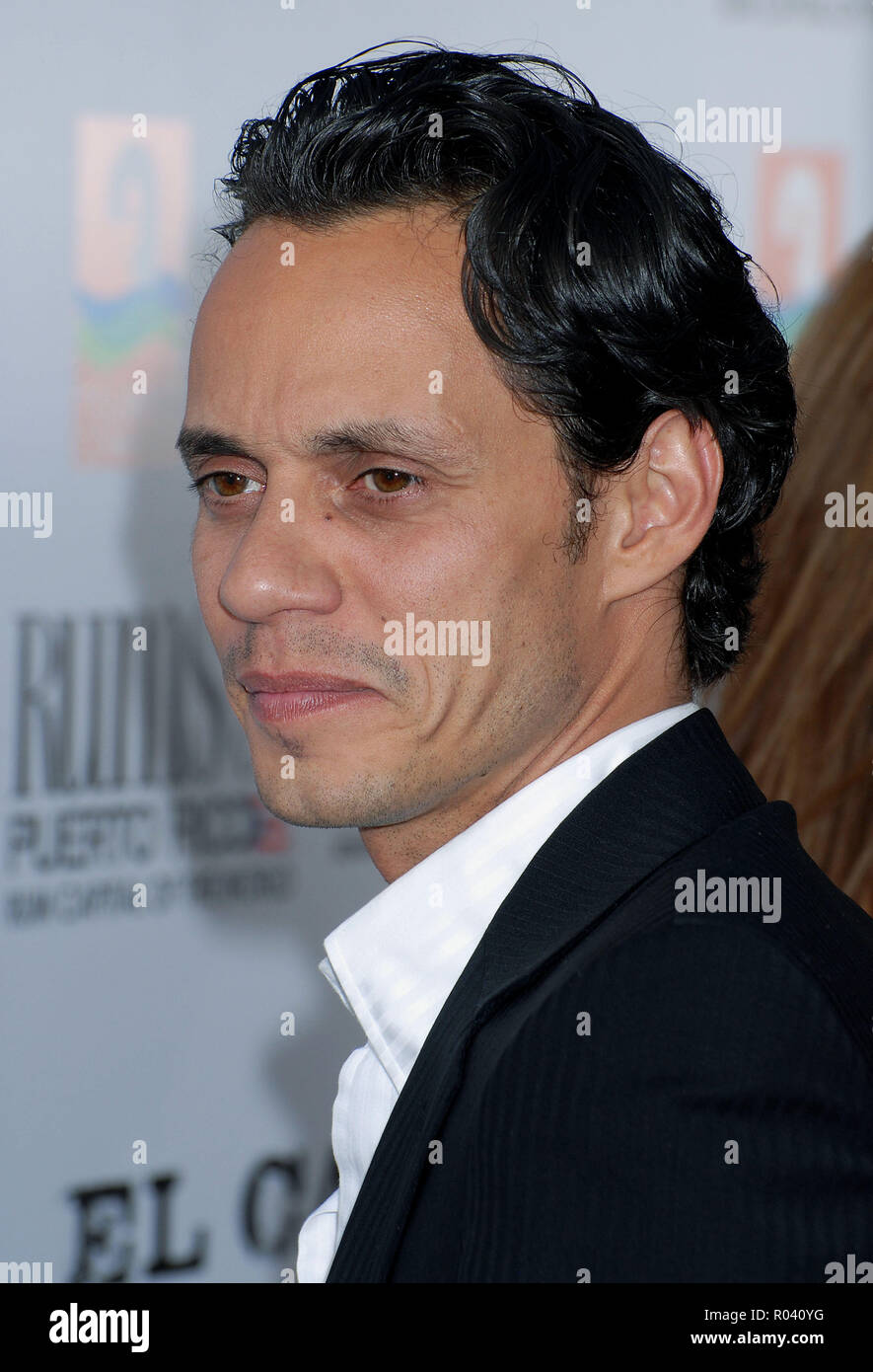 Marc Anthony arriving at El CANTANTE, Los Angeles Premiere at the DGA ...