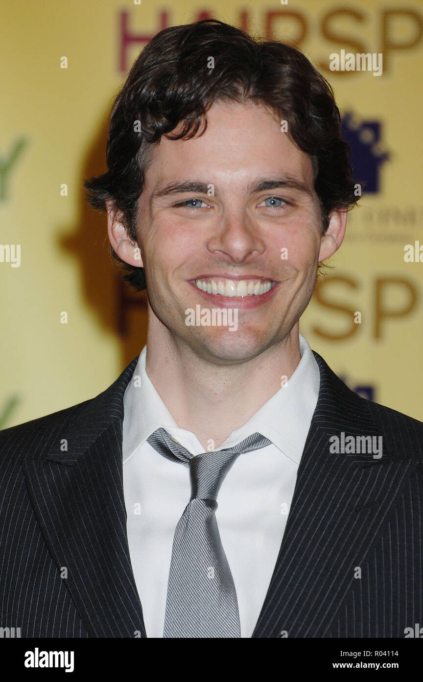 James Marsden at the HAIRSPRAY Press Call at SHOWEST in Las Vegas ...
