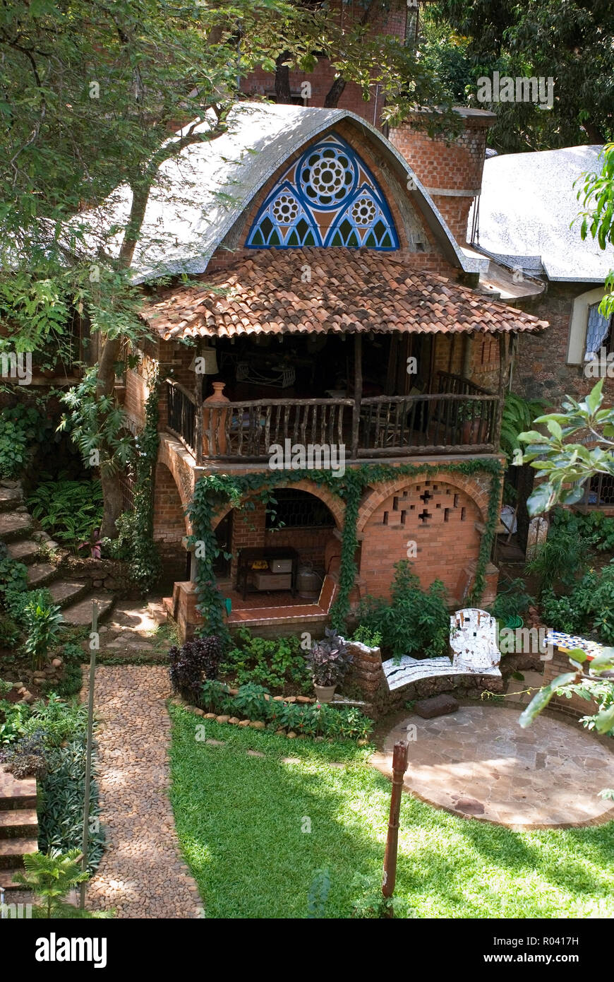 Gerard da Cunha's house near Serula village. Goa state. India Stock ...