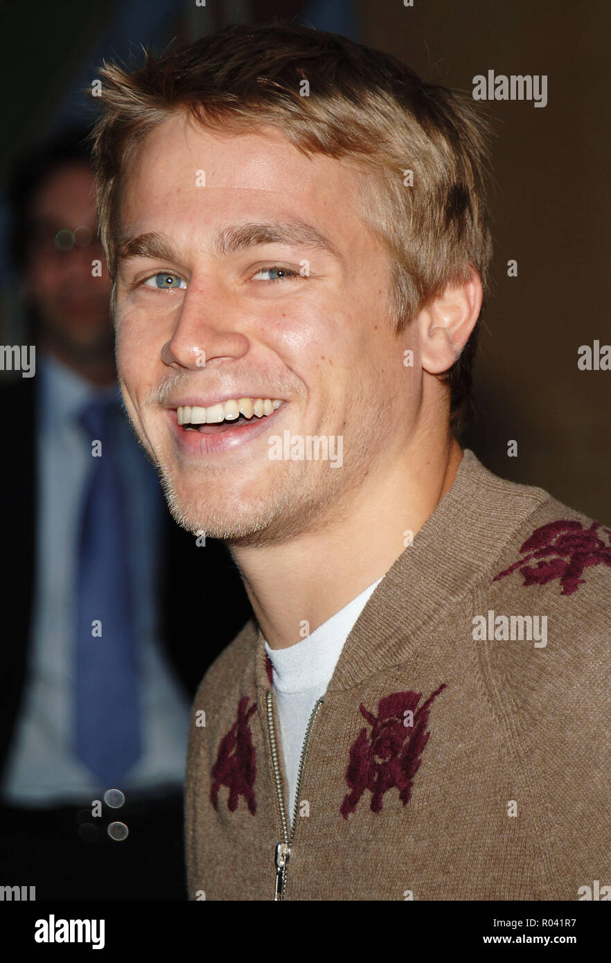 Charlie Hunnan arriving at the Layer Cake Premiere at the Egyptian ...
