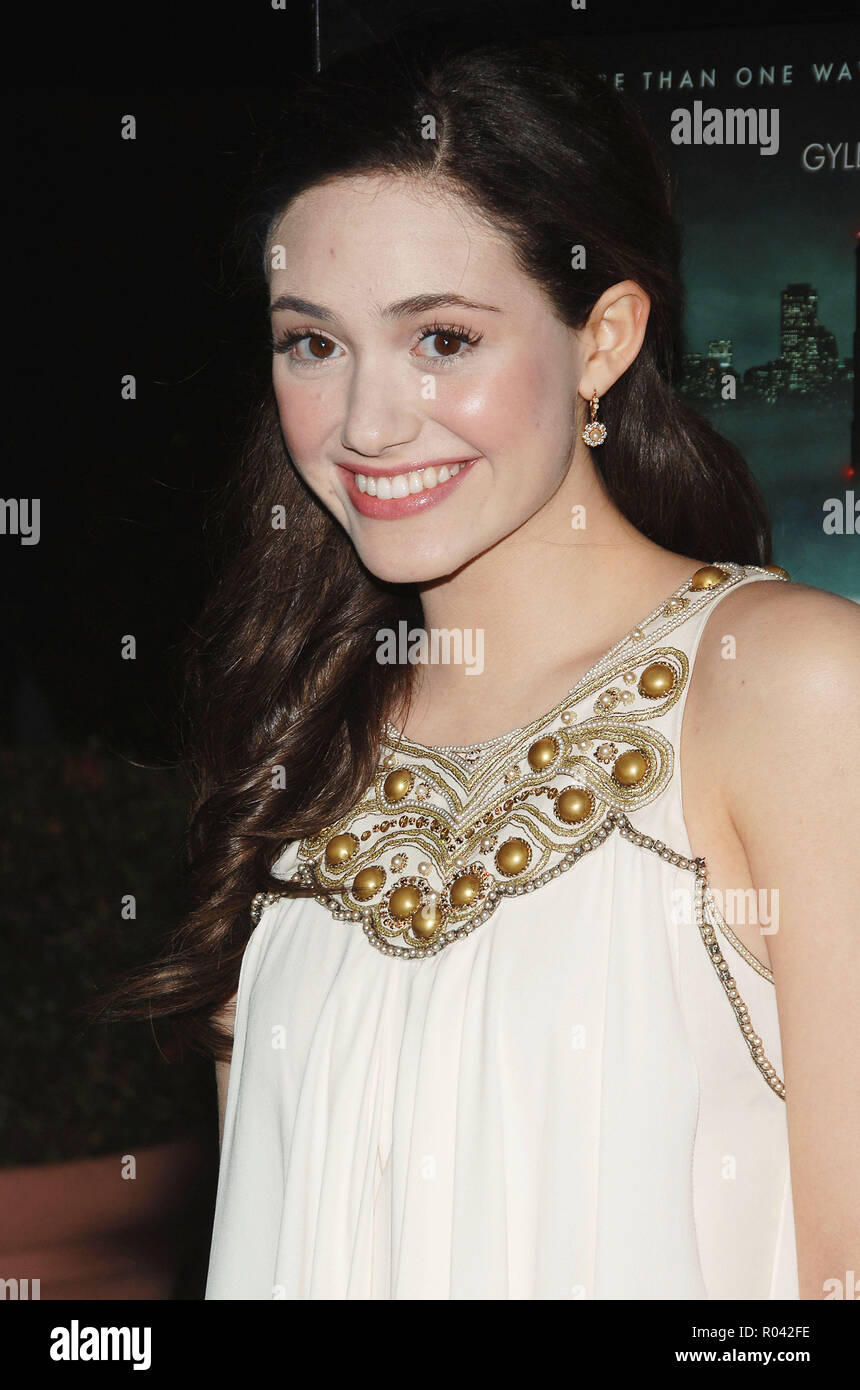 Emmy Rossum arriving at the ZODIAC Premiere at the Paramount In Los ...