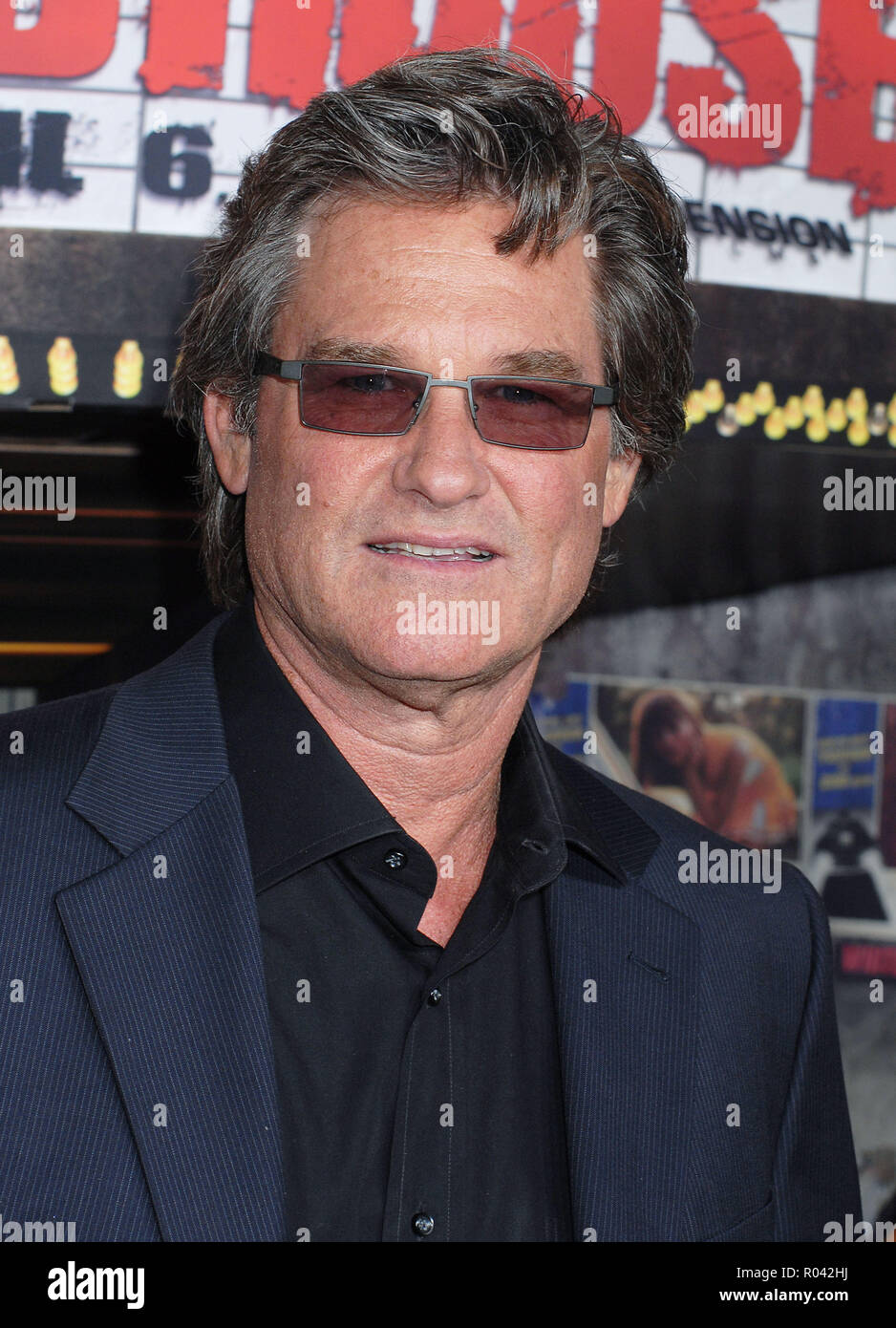 Kurt Russell arriving at the Grindhouse Premiere at the Orpheum Theatre ...