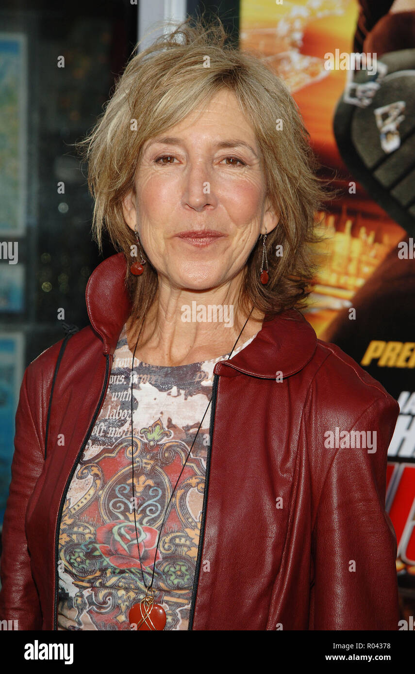 Lynn Shaye arriving at the RUSH HOUR 3 Premiere at the Chinese Theatre ...