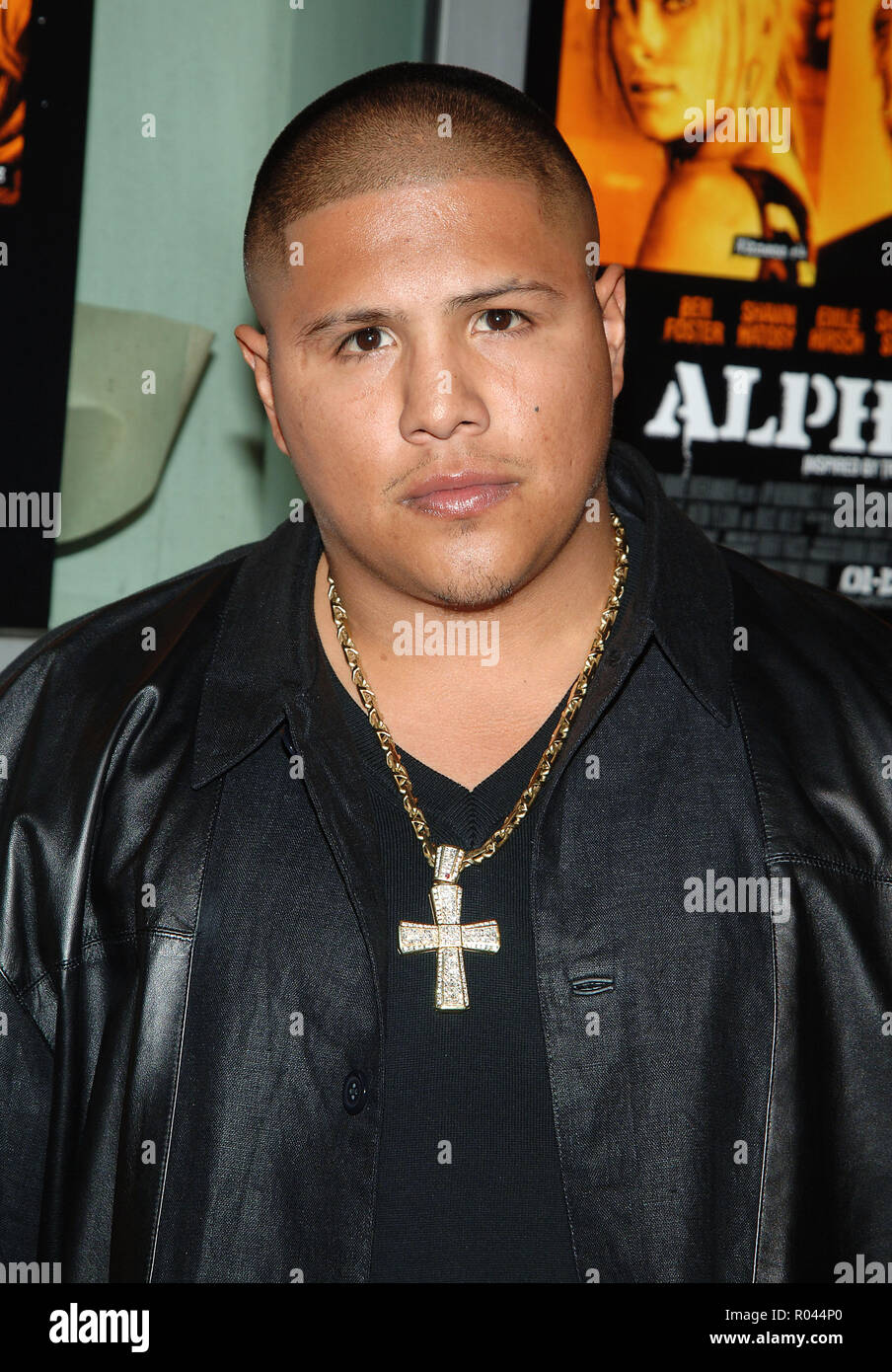 Fernando Vargas arriving at the ALPHA DOG Premiere at the Arclight ...