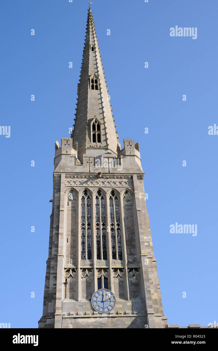 St Peter’s Church, Oundle, Northamptonshire, dates to the 13th century ...