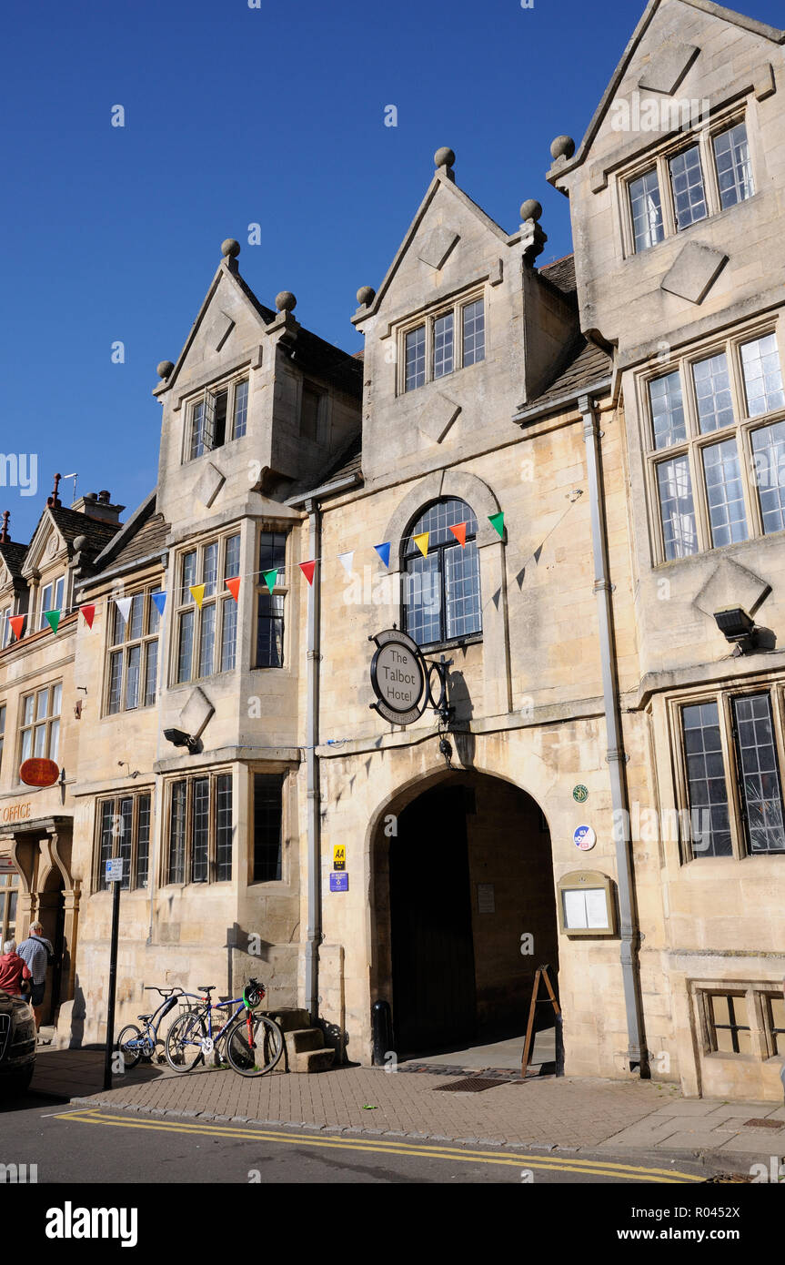 The Talbot, Oundle, Northamptonshire, dates to 1626, and contains ...