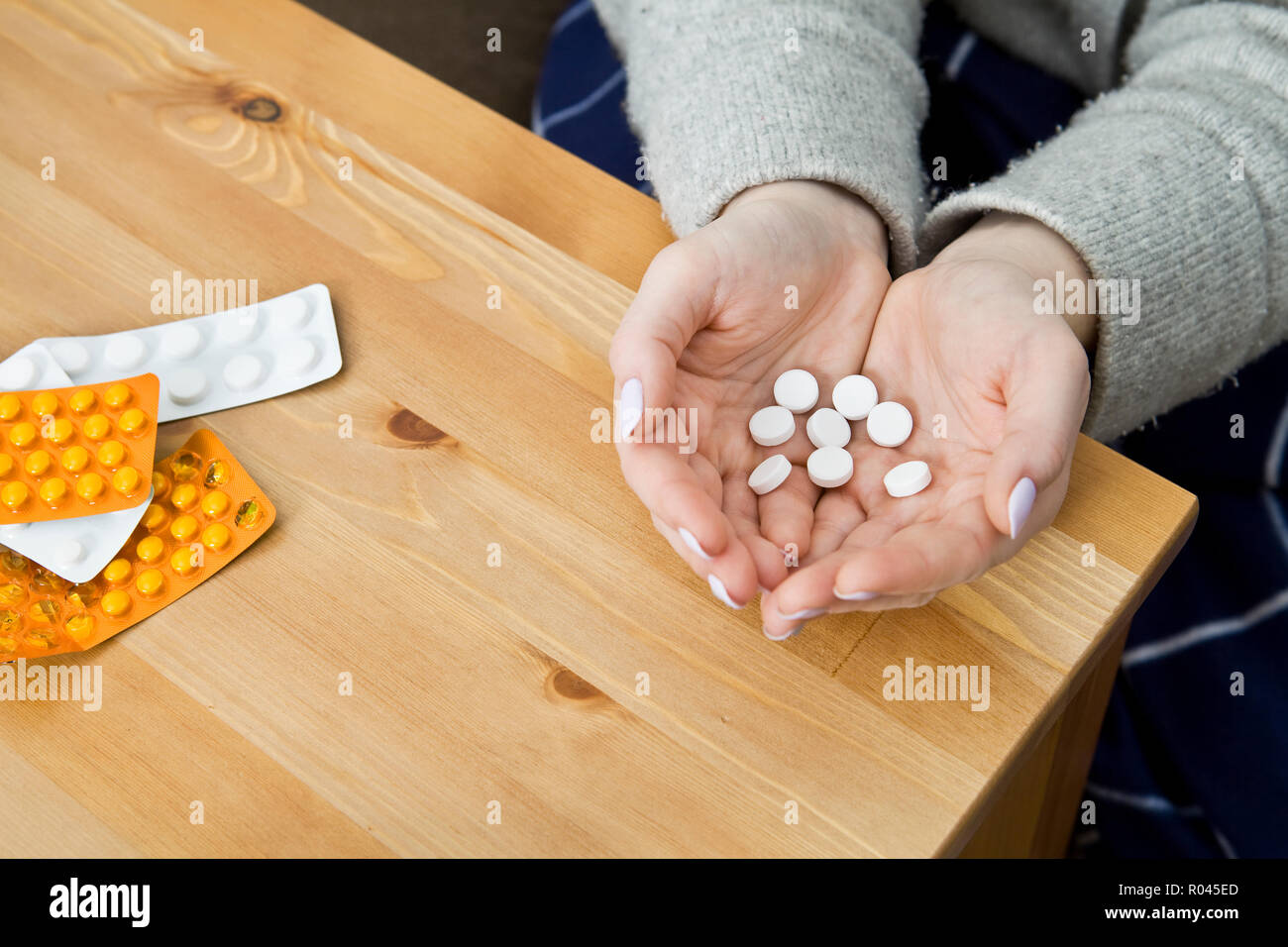 Child Taking Pills Stock Photos & Child Taking Pills Stock Images - Alamy