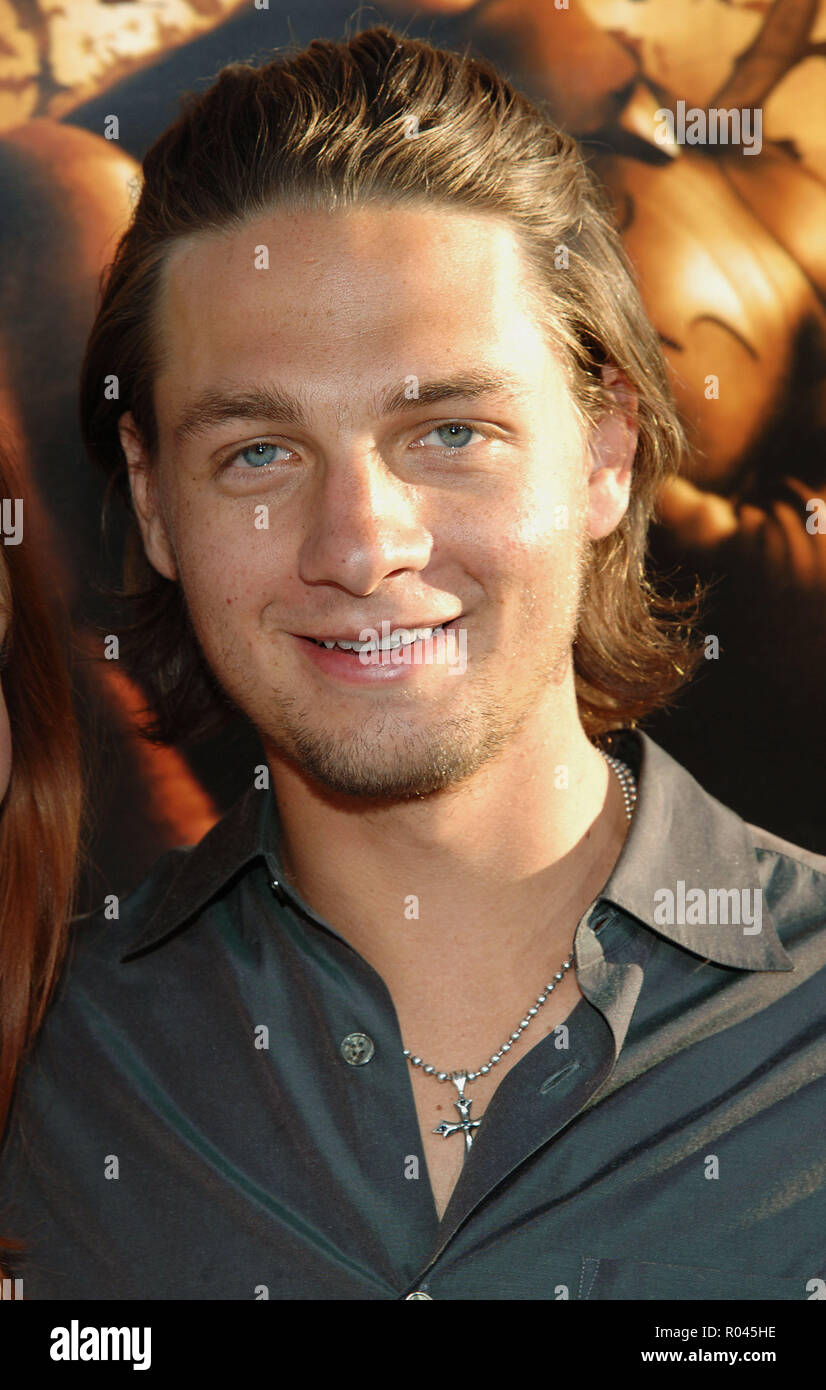 Gregory Smith arriving at the Batman Begins Premiere at the Chinese ...