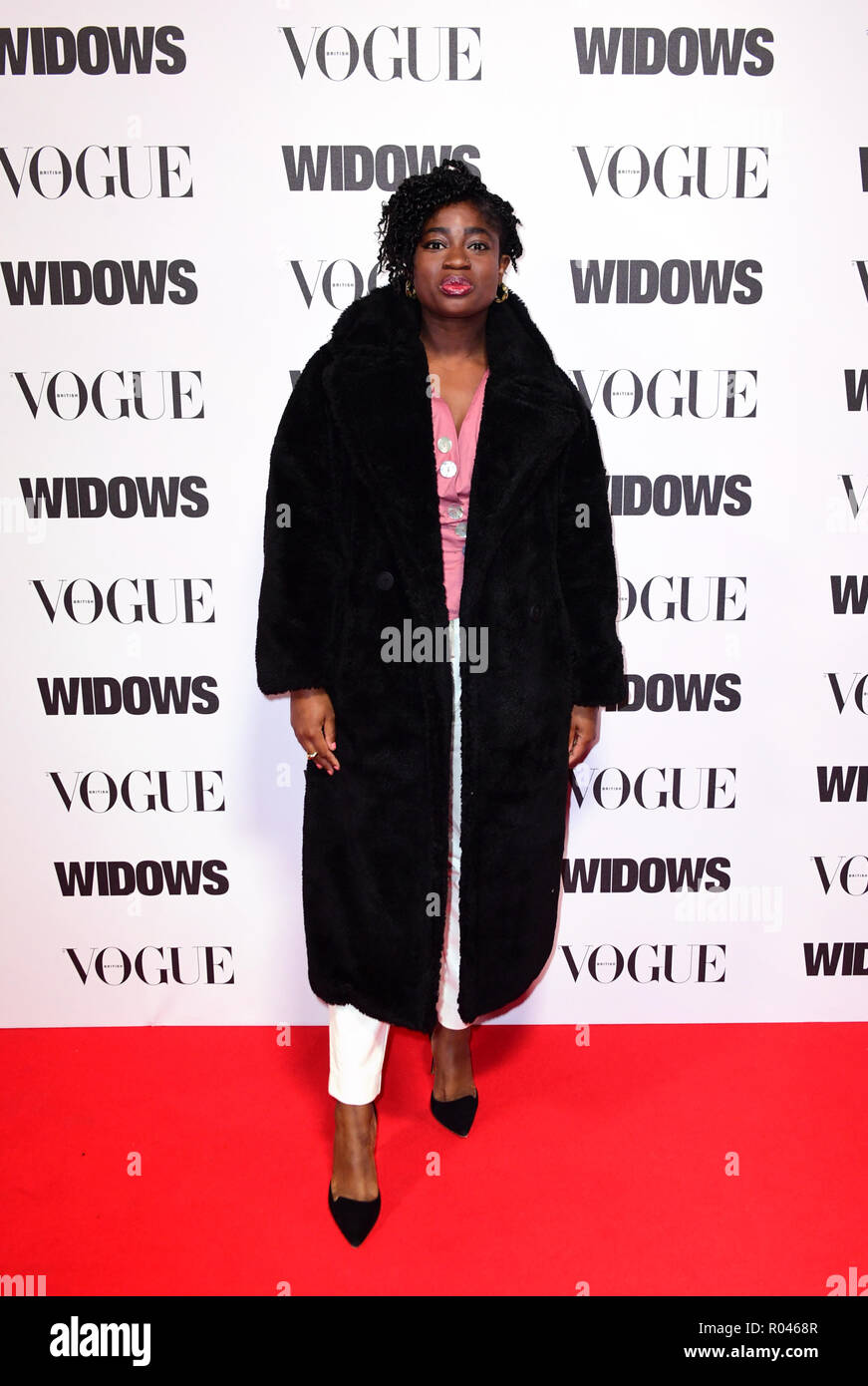Clara Amfo attending a special screening of Widows, held at the Tate ...