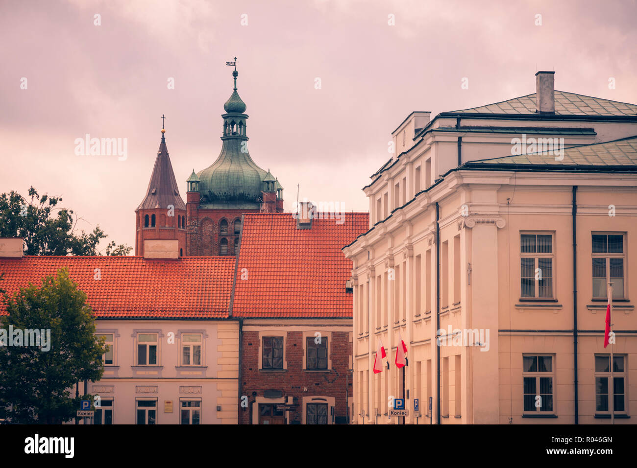 The Courthouse in Plock. Plock, Masovia, Poland Stock Photo - Alamy